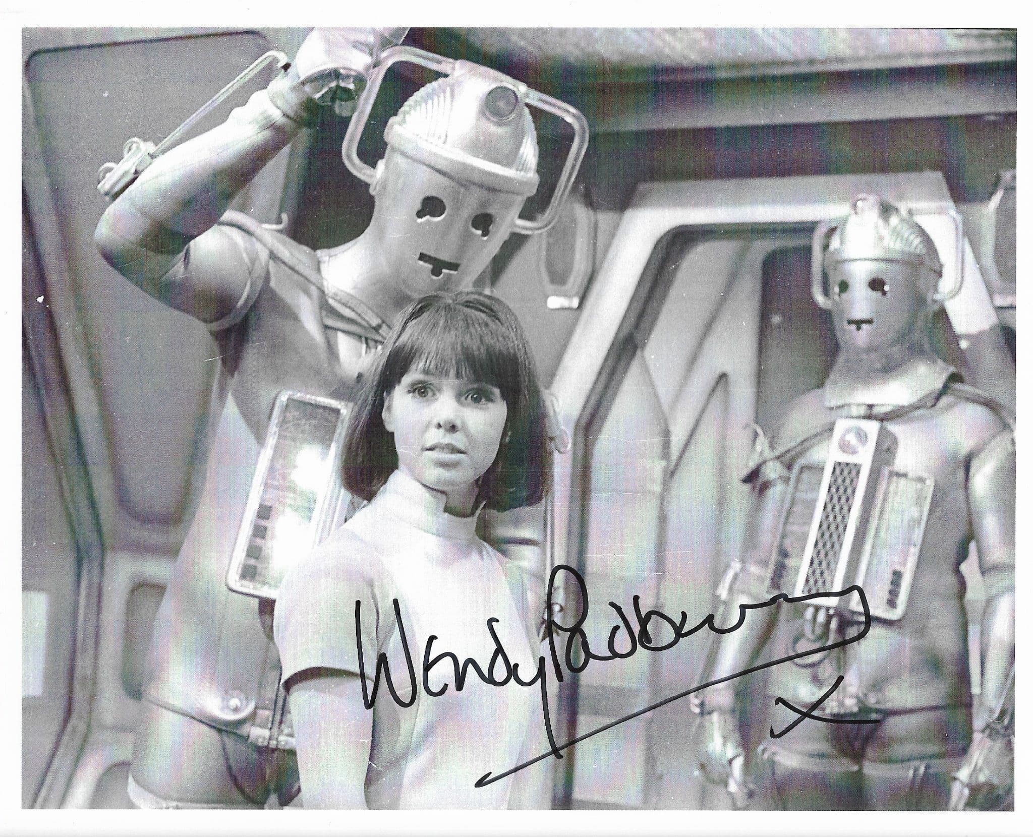 Wendy Padbury Zoe On Doctor Who DOCTOR WHO Wendy Padbury Signed