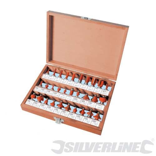 1/2" TCT Router Bit Set 30pce
