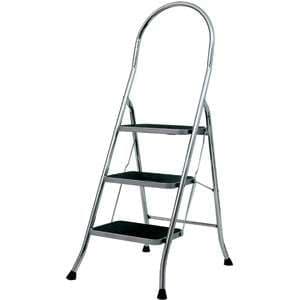 Abru Blue Seal Chrome 2 and 3 Step Stepstool
