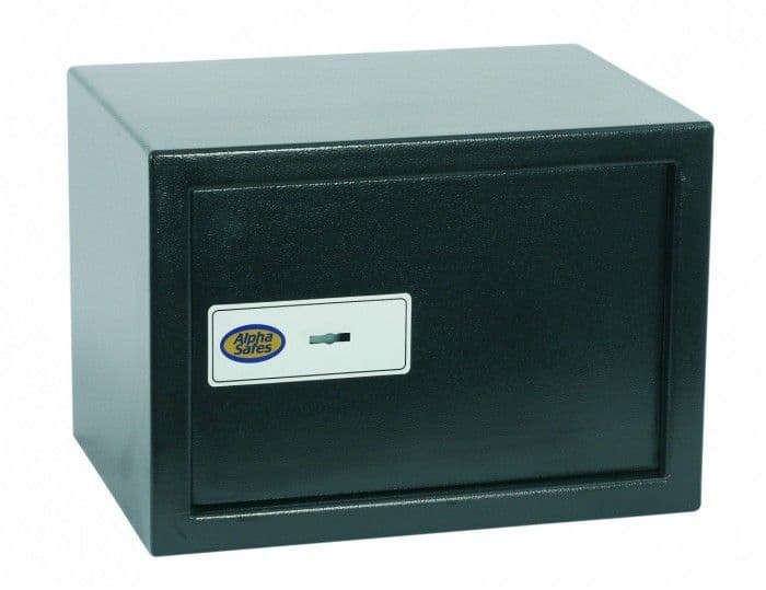 Alpha Compact Key Lock Safe - Small - A100BK