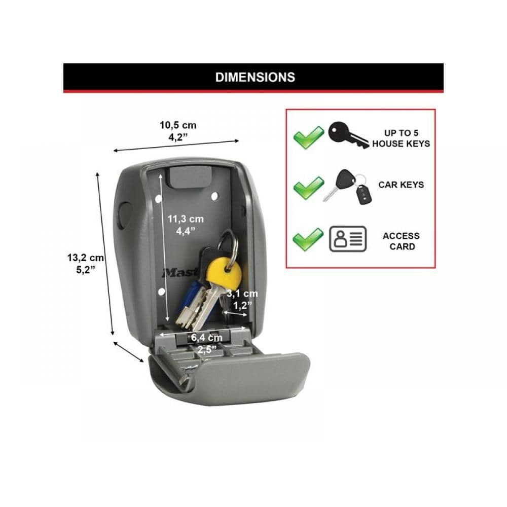 Master Lock 5415EURD Key Safe