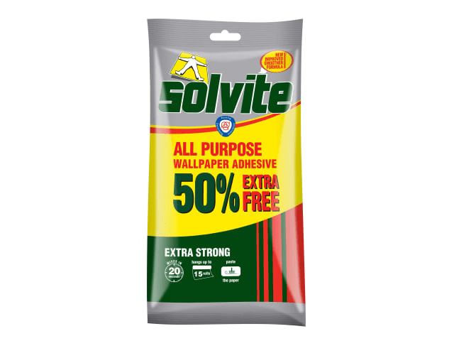 Solvite Extra Strong All Purpose Wallpaper Adhesive