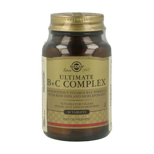 Ultimate B C Complex Tablets 30tabs