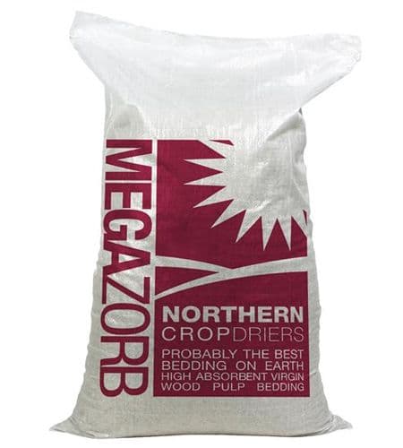Megazorb Wood Pulp Bedding 85l