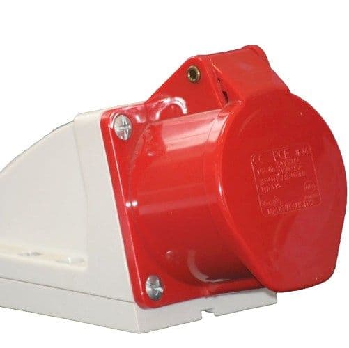 16 Amp IP44 5 Pin Industrial Socket Outlet 3P N E Type 115