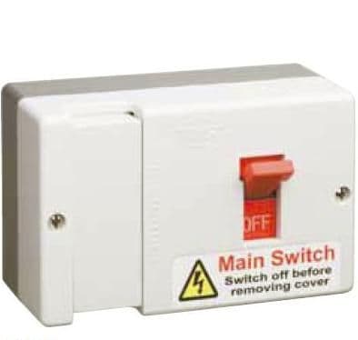 Click DB700 80 Amp Fused Main Switch - Switch Fuse to BS EN 60947 Pt3