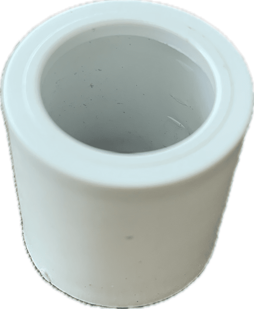 Conduit Reducer 25mm to 20mm White Pack of 4