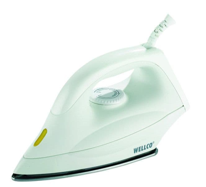 Dry Iron with Flat Soleplate 1200w Electric Non Steam Iron