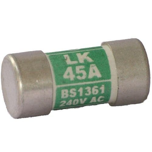 Lawson LK45A Fuse 45 amp Consumer Unit or Fusebox Fuse 45A BS1361