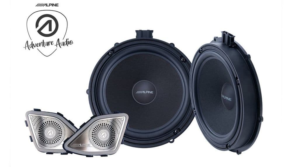 Alpine Component Speaker System & Sub package for T6 and T6 1- Supply ...