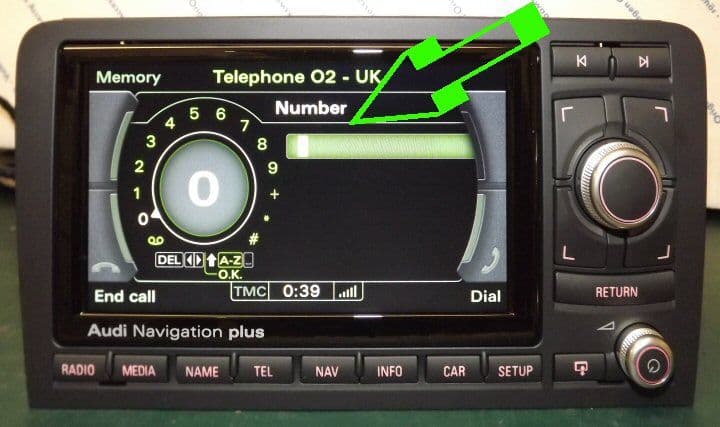 Genuine Audi Bluetooth Kit Supply & Fit RNS-E or MFSW