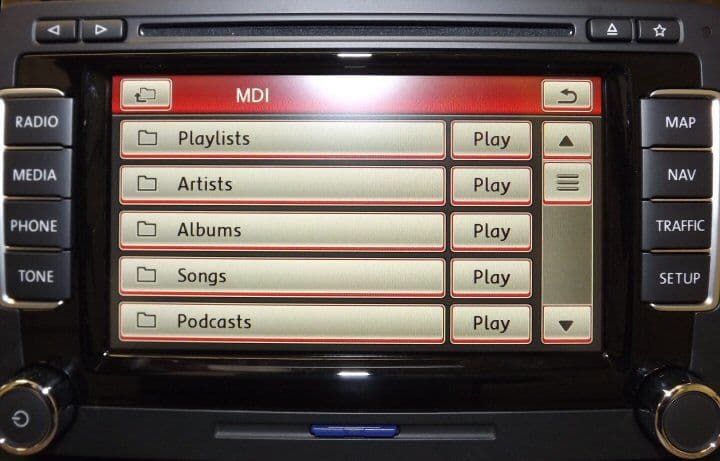 GENUINE VW MDI IPOD KIT MEDIA DEVICE INTERFACE