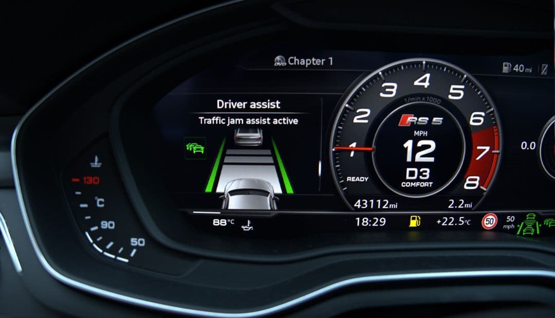 Virtual Cockpit Sports Display S RS Layout