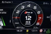 Virtual Cockpit Sports Display S RS Layout