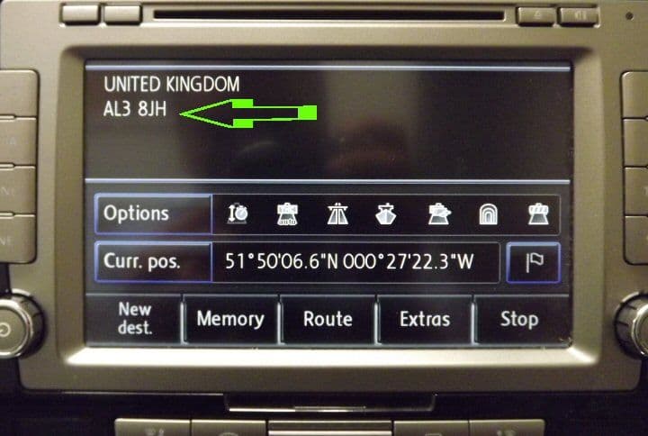 Vw RNS-810 Repair Service/Firmware Update with Full UK postcode