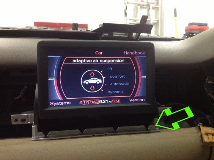 Display Mechanism for MMi - Audi A8 4E - Supply & Fit