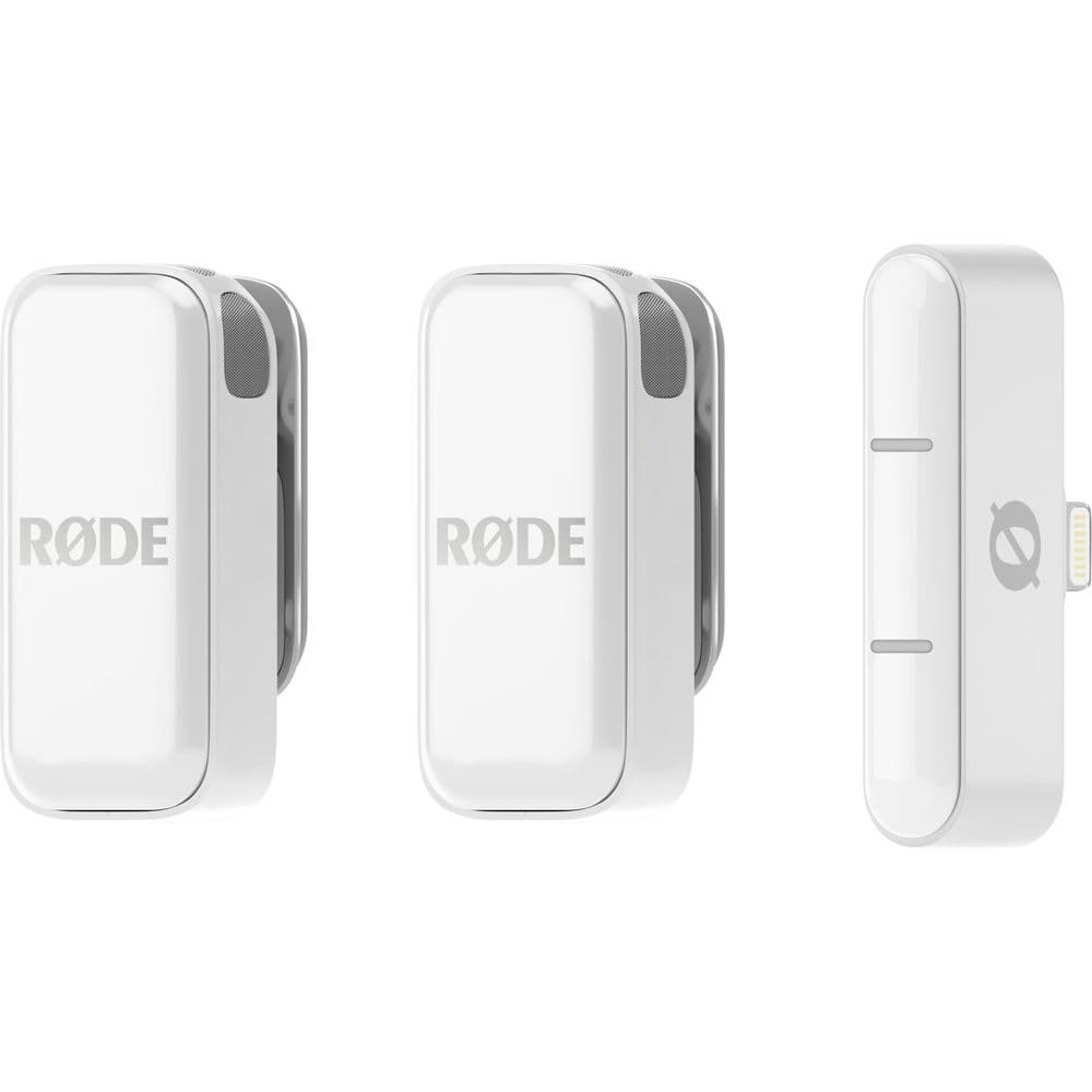 Rode Wireless Ultra-Compact Lightning Microphone - White
