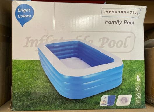 10ft x 6ft 4 Ring XTRA DEEP Swimming Pool