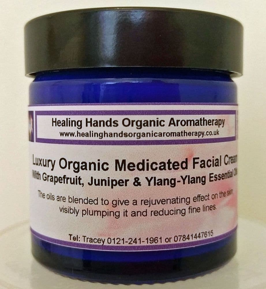 Natural Organic Medicated Luxury Moisturising Face Cream