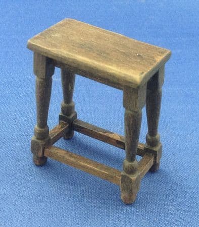 268 Tudor Stool turned legs