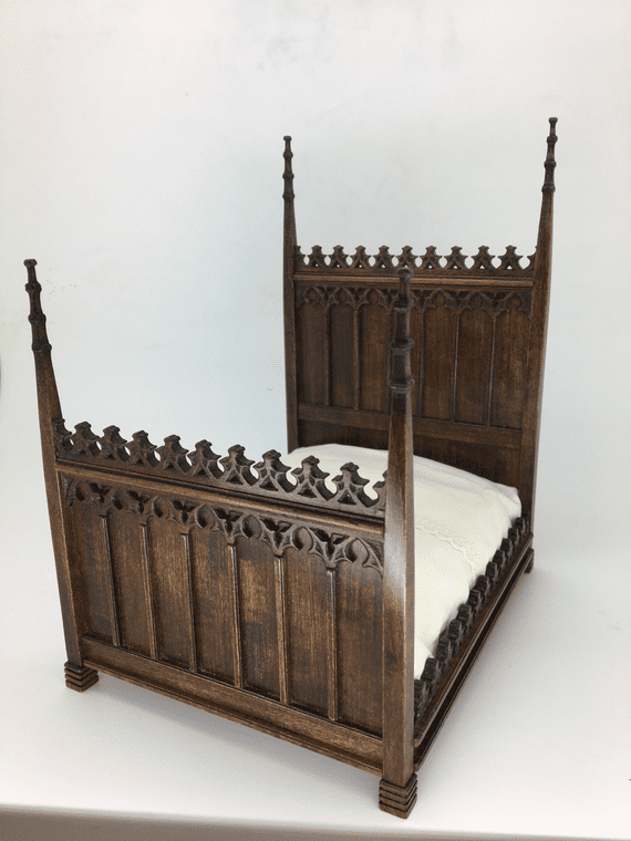Gothic revival bed