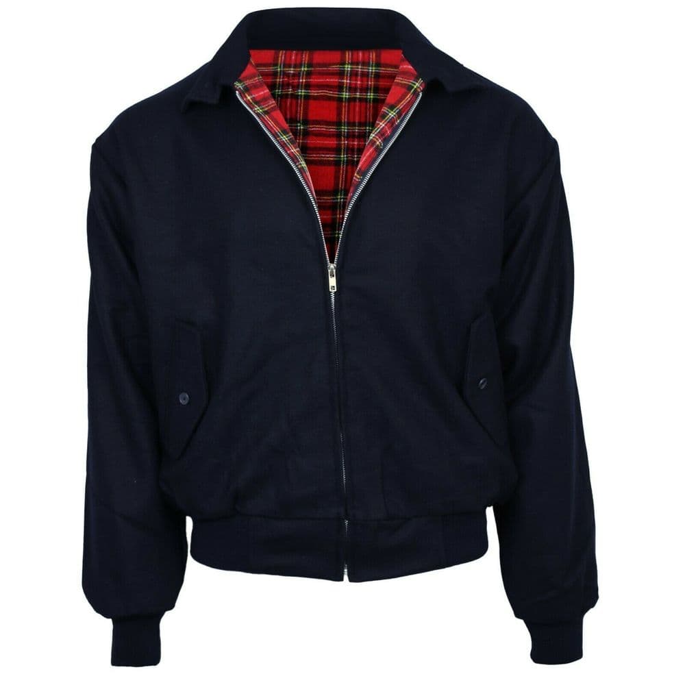 Relco Wool Harrington Jacket Skinhead Mod Scooter Ska Northern Soul ...
