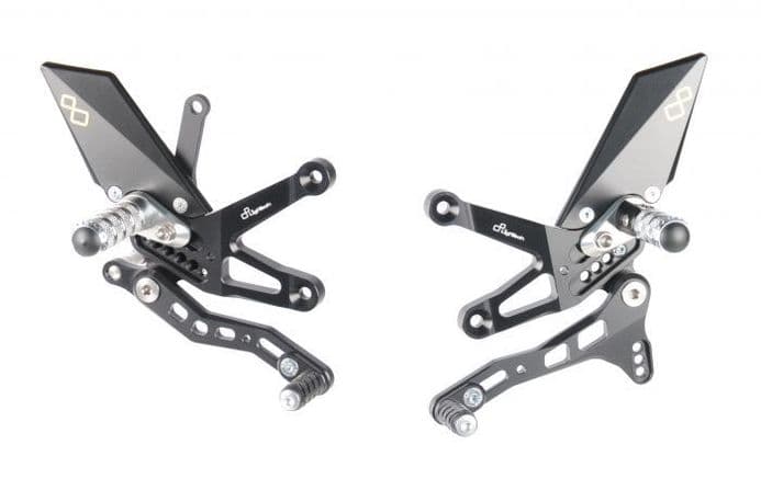 LighTech BMW S1000R 2021 Adjustable Rearsets