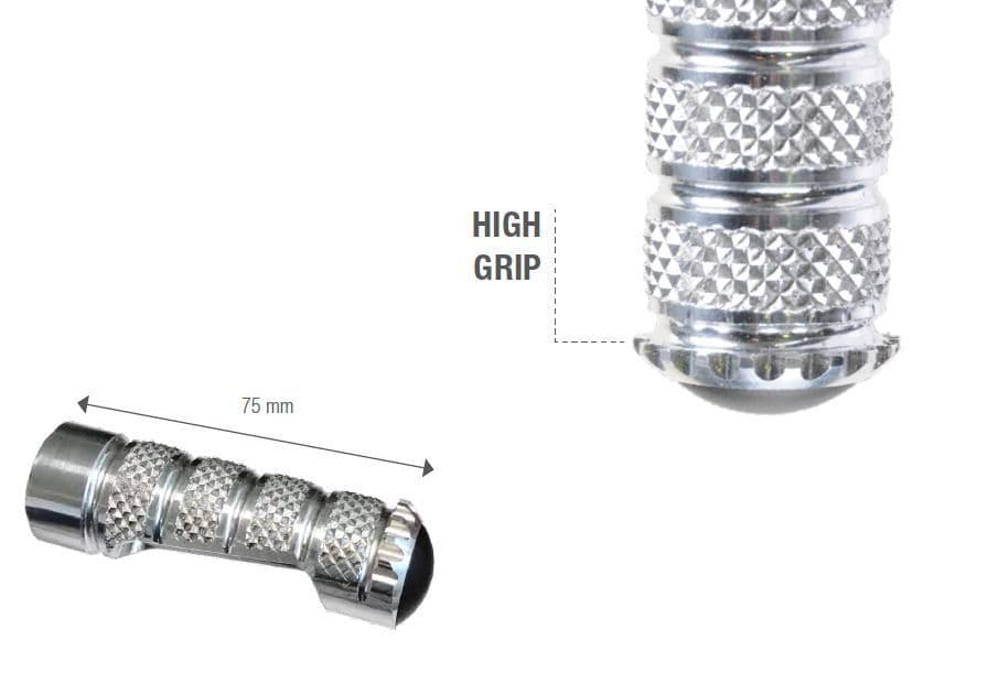 LighTech HighGrip Fixed Footpeg