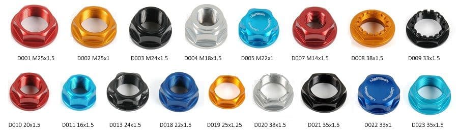 LighTech Special Nuts Yamaha YZF R6 2006