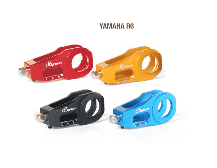 LighTech Yamaha YZF R6 2006-2016 Chain Adjuster Kit