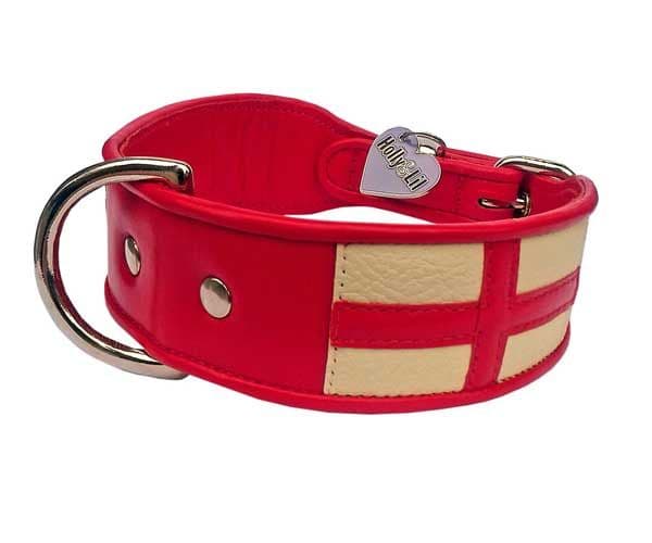 The Cross of St George. England Flag collar - Holly & Lil Collars ...
