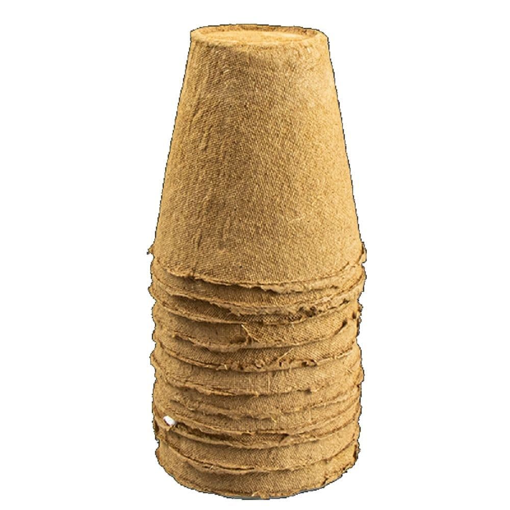 GoodValue 12 Pack 8cm Fibre Root Seed & Cutting Pots
