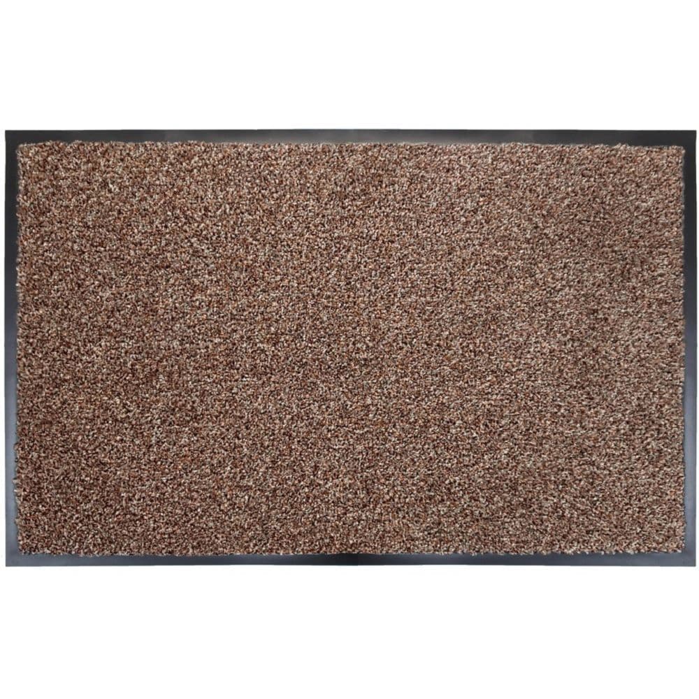 Large 90cm Light Brown Dirt Trapper Barrier Mat