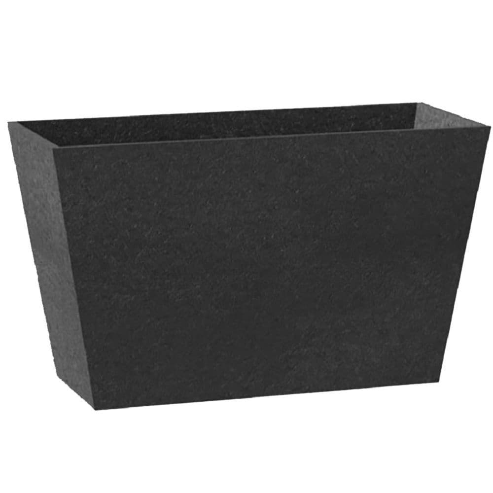 Large Dark Grey Slate Rectangle Effect Trough Planter 71cm