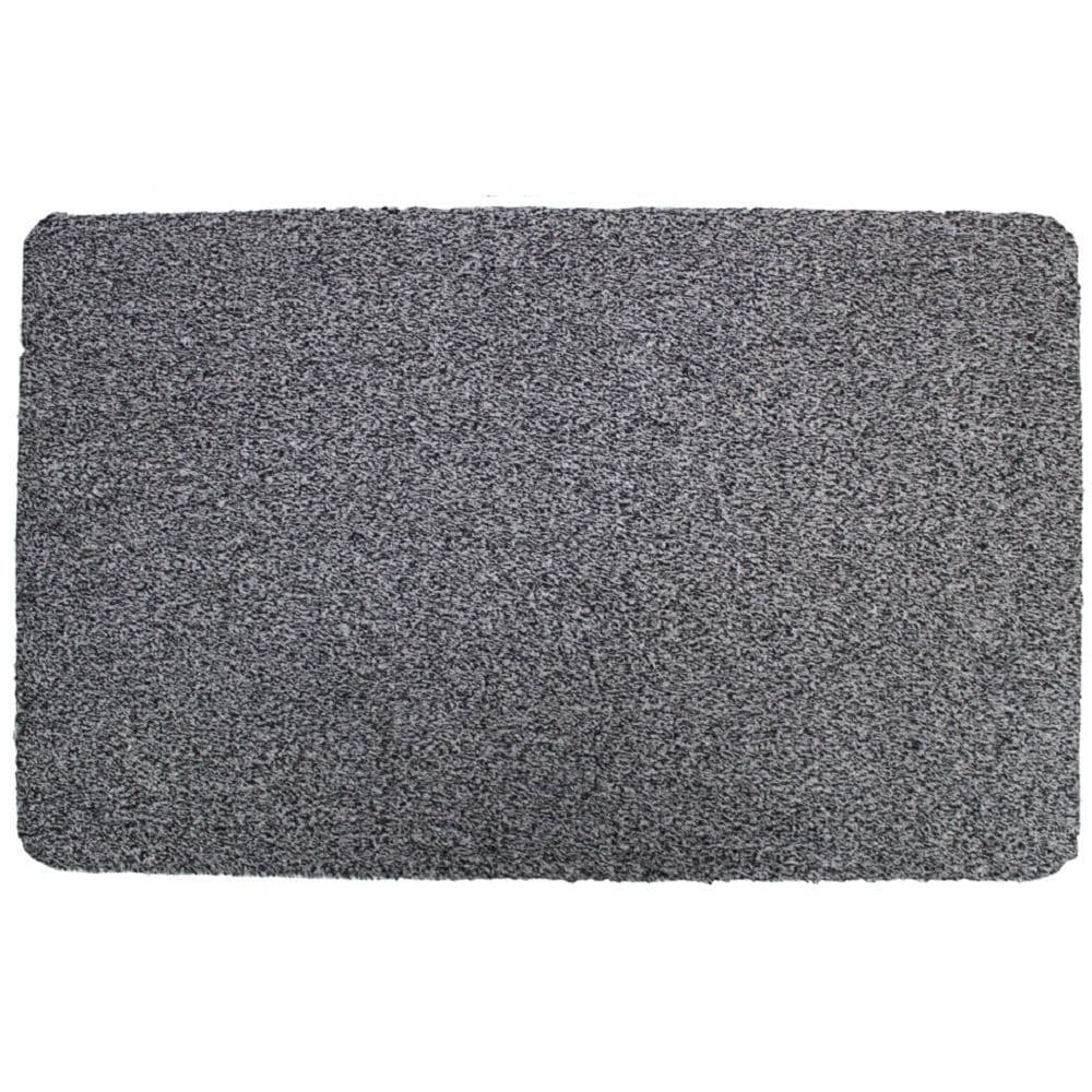Light Grey 80cm Cotton Dirt & Moisture Trapper Barrier Mat