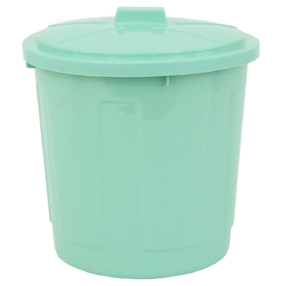 Pastel Green Small 5L Twist Lock Storage Bin with Lid