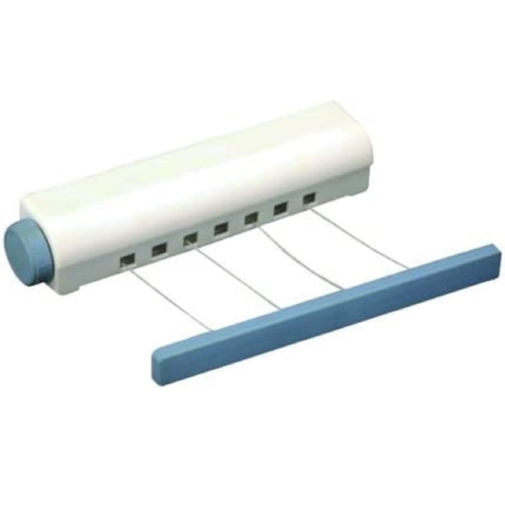 Retractable 14m Indoor Over Bath Washing Line Airer