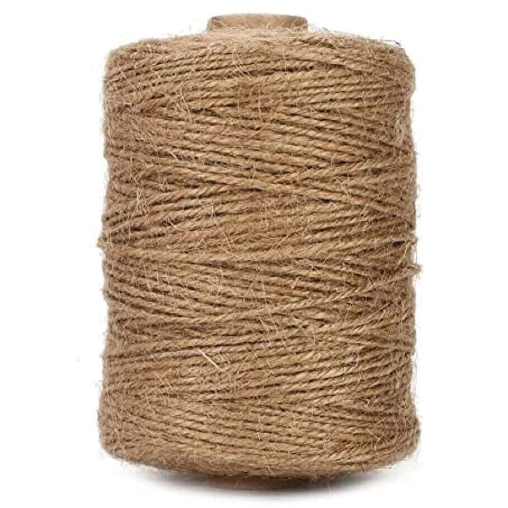 Thick 3 Ply Natural Jute Garden Twine 110m