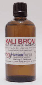 14 Kalium bromide KALI BROM Tissue cell salt LACTOSE FREE DROPS