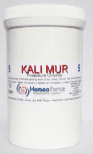 5 Kalium muriaticum KALI MUR Tissue cell salt TABLETS