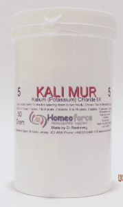 5 Kalium muriaticum KALI MUR Tissue cell salt VEGAN friendly