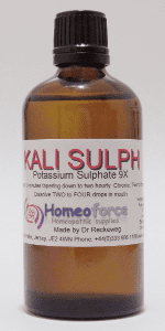 7 Kalium sulphate KALI SULPH Tissue cell salt LACTOSE FREE DROPS