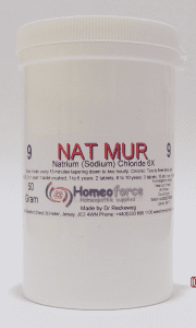 9 Natrum muriaticum NAT MUR Tissue cell salt VEGAN friendly