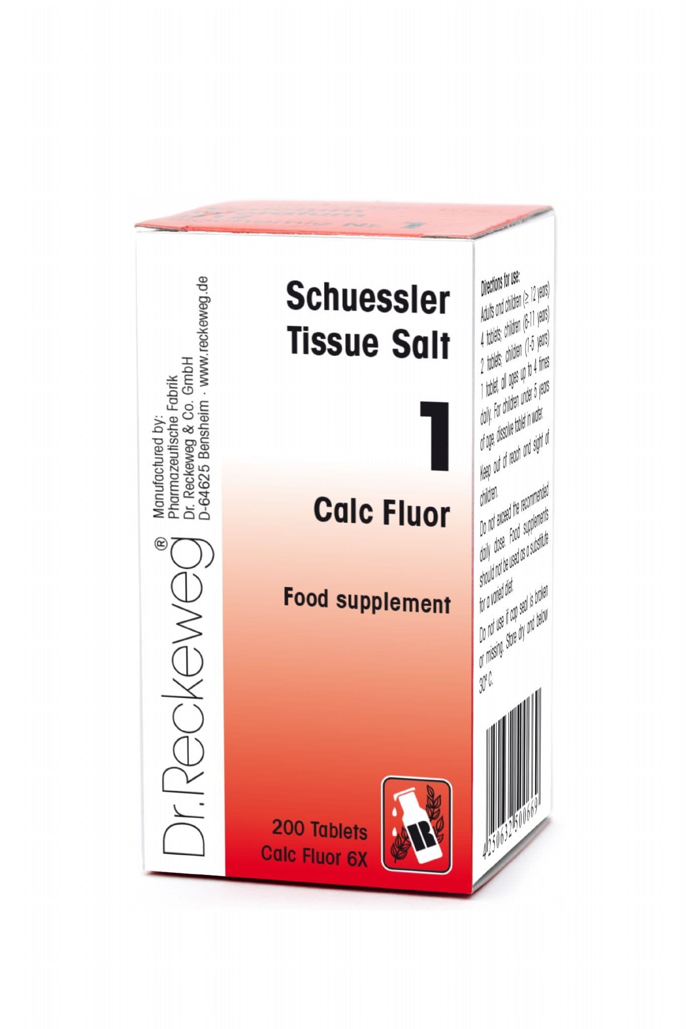 Tissue salt cell salt Calcium Fluoride CALC FLUOR 1