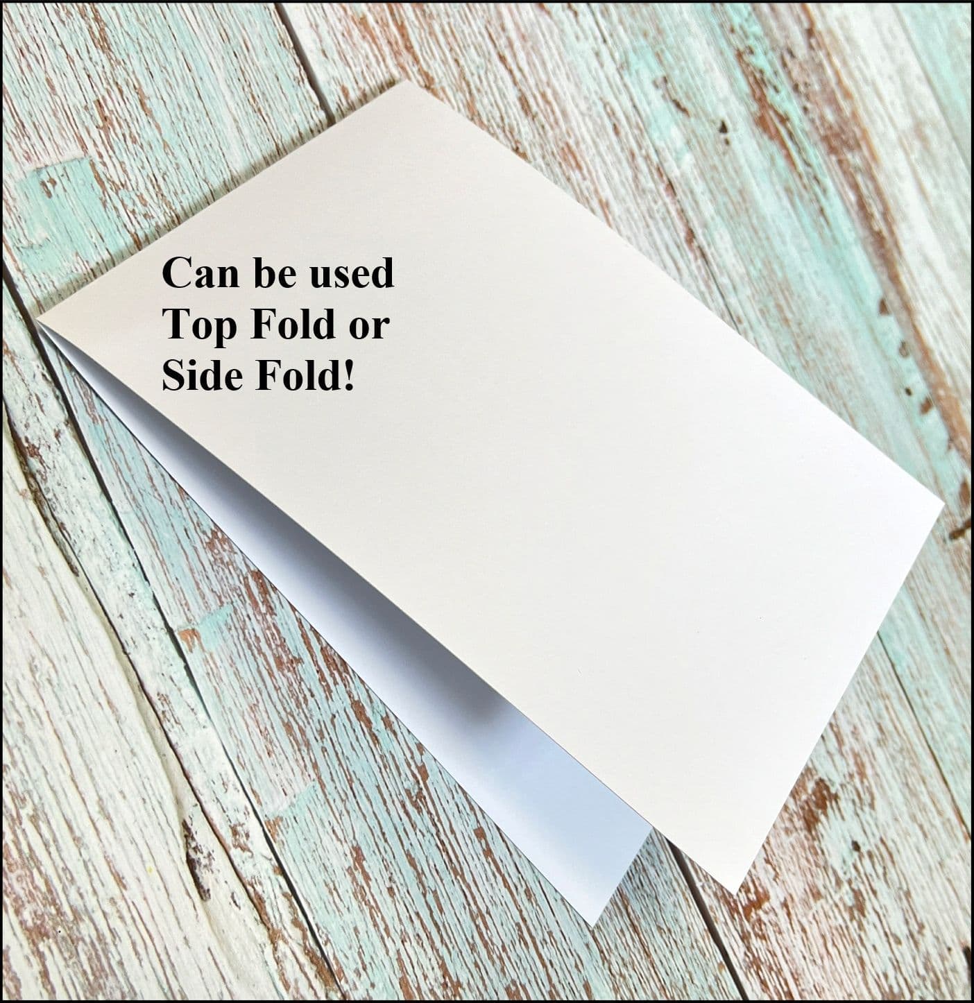 A5 Top Fold Card Blanks & Envelopes pack 10