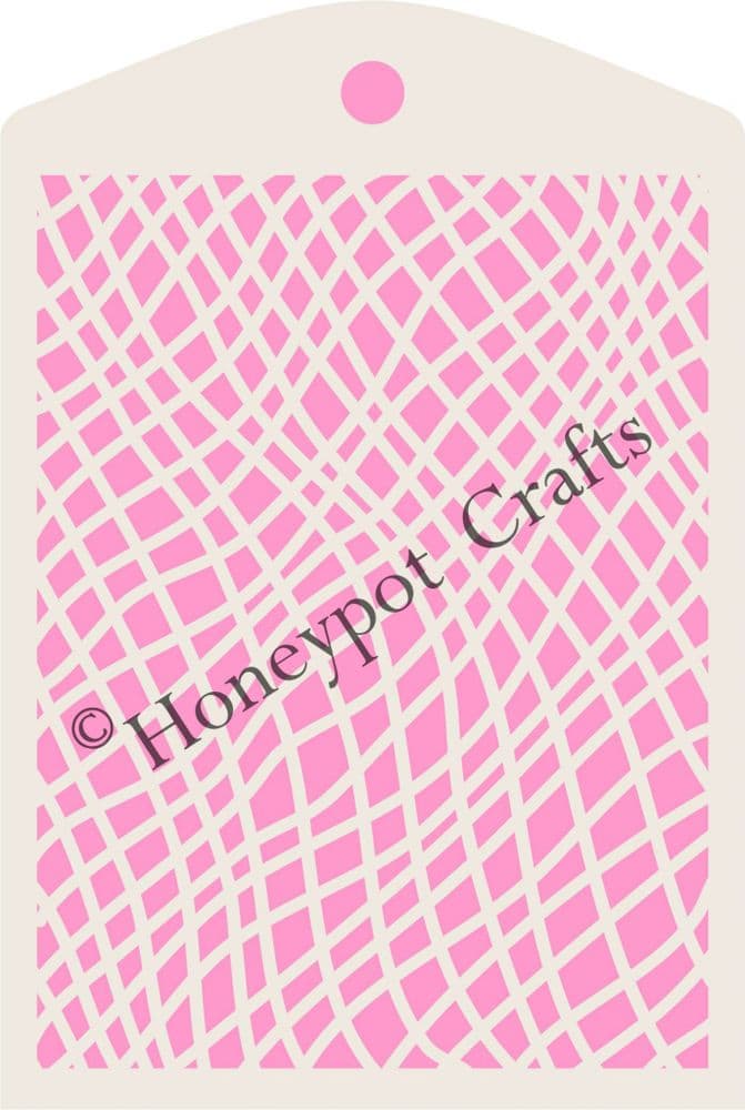 A6 Stencil - Worn Netting