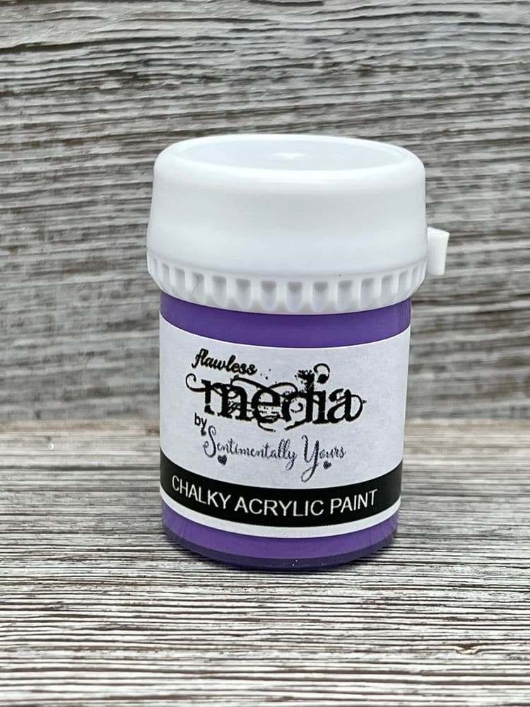 Chalky Acrylic Paint - African Violet
