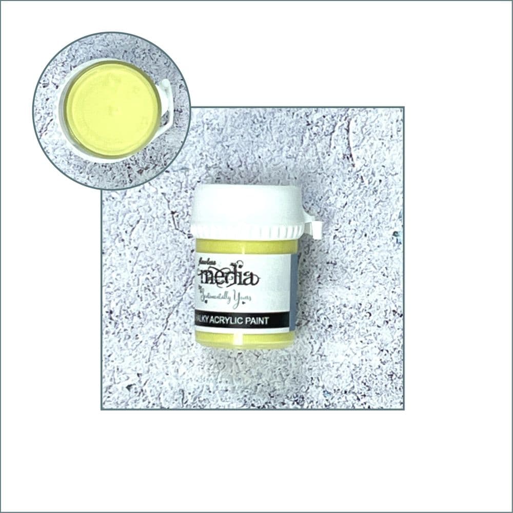 Chalky Acrylic Paint - Lemon Drizzle