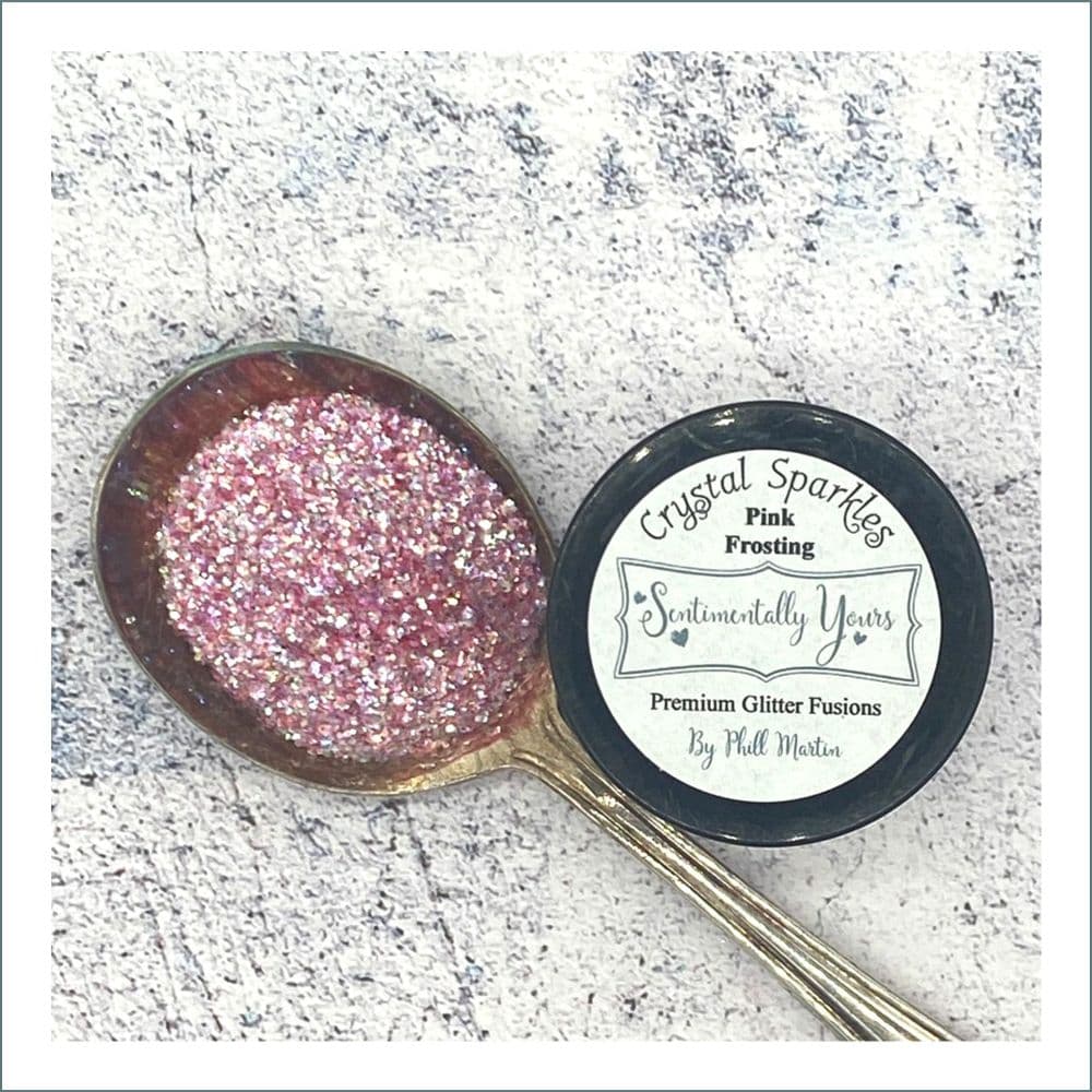 Crystal Sparkles Pink Frosting Glitter