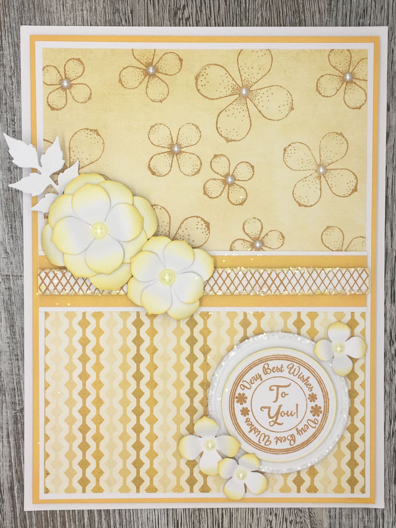 Elegance Flower A5 Stamp Set